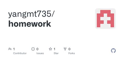 GitHub Yangmt Homework