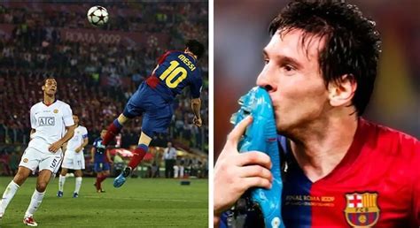 On This Day In 2009 Lionel Messi Scored That Iconic Header In The Champions League Final