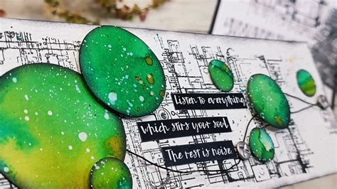 Set Of Photopolymer Stamps Matrix Lemoncreationart Ei