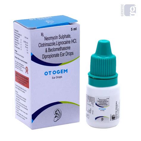 Neomycin Sulphate Clotrimazole Lignocaine Hcl Beclomethasone Dipropionate Ear Drops At ₹ 75