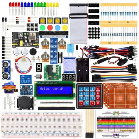 Abc Kit Compatible With Raspberry Pi 4b 3b 3b Rees52