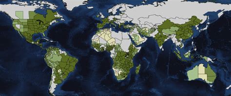 6 Amazing Global Agriculture Maps Farming Visualized GIS Geography