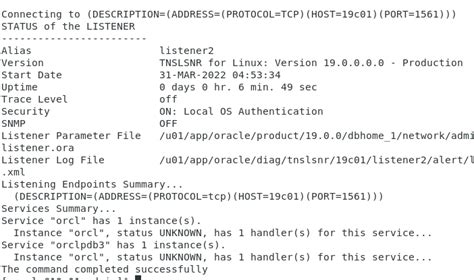 【oracle19c】数据库监听器 oracle19c监听配置 csdn博客