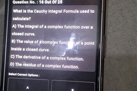 Question No Out Of What Is The Cauchy StudyX