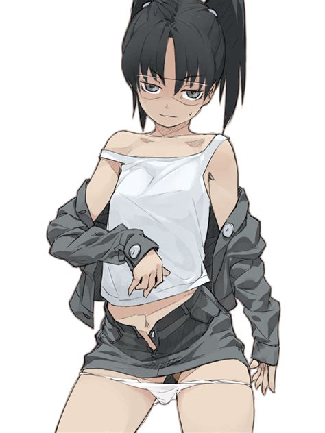 rule 34 amasawa yuuko black hair brown hair dennou coil female