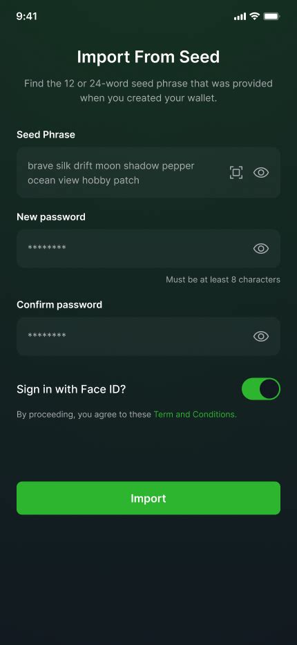 chainmaster web3 wallet app template tailwind css pwa by pixelaxis