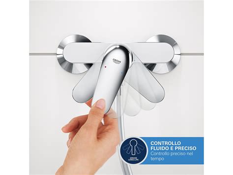 Miscelatore Per Doccia Incasso Grohe Swift Monocomando Cromo Iperceramica