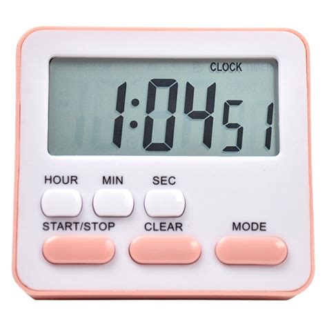 Pnellth Kitchen Timer For Cooking Magnetic Attraction On Fridge Oven Multifunctional Digital