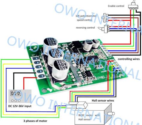 Circuit Of Brushless Dc Motor Circuit Diagram