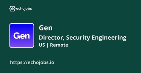 Gen Is Hiring Director Security Engineering [remote] R Remoteworks