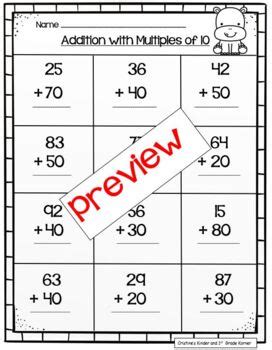 Addition And Subtraction With Multiples Of TpT