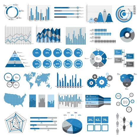 Premium Vector Bundle Business And Finance Infographic Ui Ux Kit Elements Different Charts