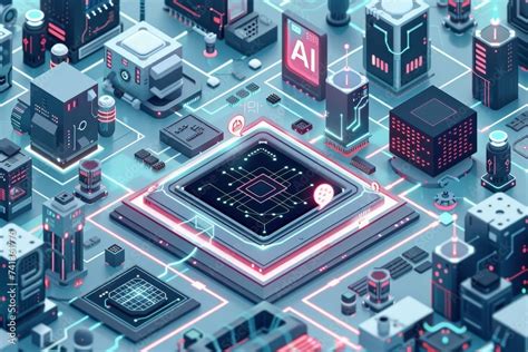 Ai Brain Chip Metaheuristic Artificial Intelligence Fpga Mind Copper Interconnects Axon