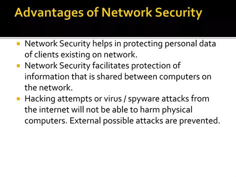 Network Security Pptpptx Information And Network Security Computing