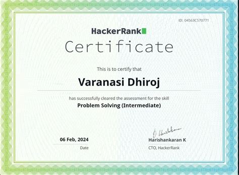V Dhiraj On Linkedin Connections Hackerrank