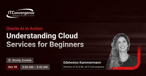 It Convergence On Linkedin Oracleemeacommunitytour2024 Oracleai Hroug Oraclecloud