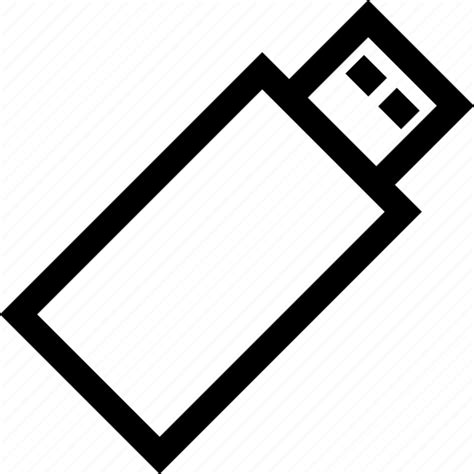 Drive Flash Memory Stick Usb Icon Download On Iconfinder