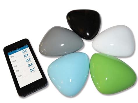 Bluetooth Smart Temperature Sensor Enables A Smartphone To Moni