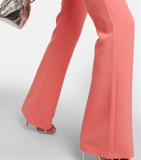 Combi Pantalon Jonal Asymétrique En Crêpe En Orange Safiyaa Mytheresa