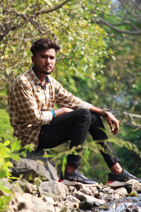 Model Posing In The Forest Pixahive