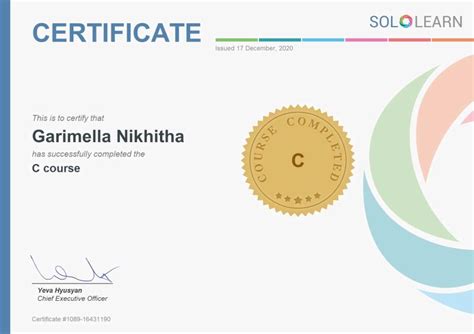 Nikhitha Garimella On Linkedin C Programming