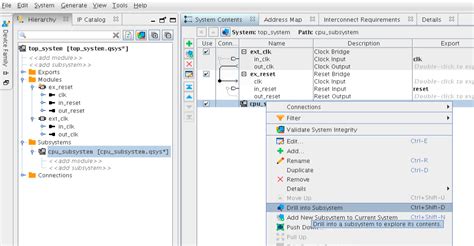 Add A Processor Subsystem To The Top Level Add A Processor Subsystem To The Top Level