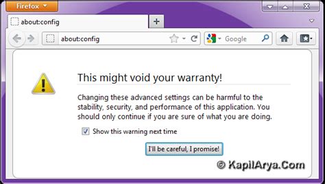 Fix Unresponsive Script Warnings In Mozilla Firefox