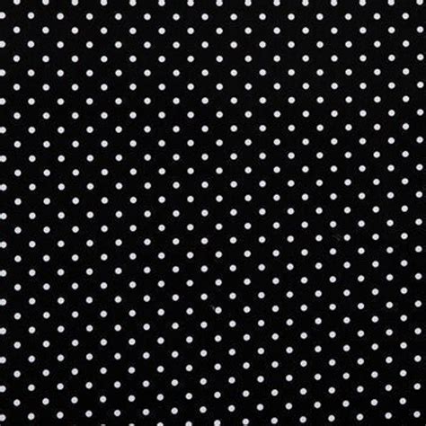Black And White Polka Dots Fabric Spotted Fabric 100 Cotton Apparel