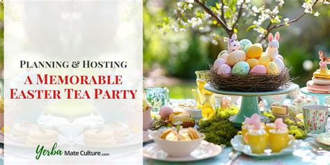 Easter High Tea Crafts Cakes And Recipes For A Perfect Party