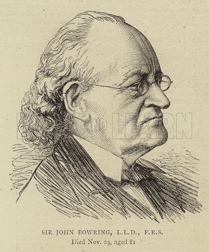 Sir John Bowring Lld Frs Stock Image Look And Learn