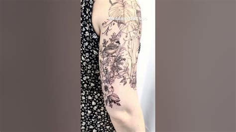 자연속에 온것 같은 타투영상 새타투 풀타투 자연타투 Youtube