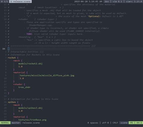 Github Evanquan Vim Scene Sunrise Over Mountains Scene Filetype Detection And Syntax