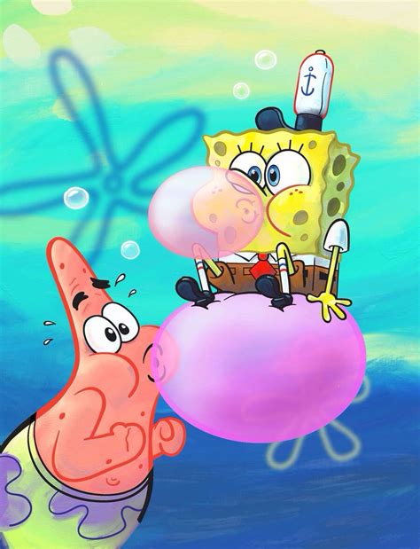 Spongebob Bubble Blowing