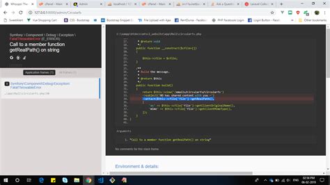 Laravel 57 Call To A Member Function Getrealpath On String