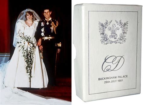 A Piece Of Prince Charles And Lady Dianas 1981 Wedding Cake Sells For