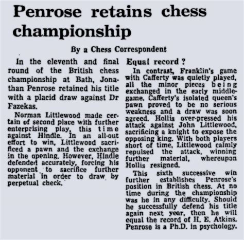 Best In Chess Jonathan Penrose