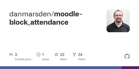 GitHub Danmarsden Moodle Block Attendance