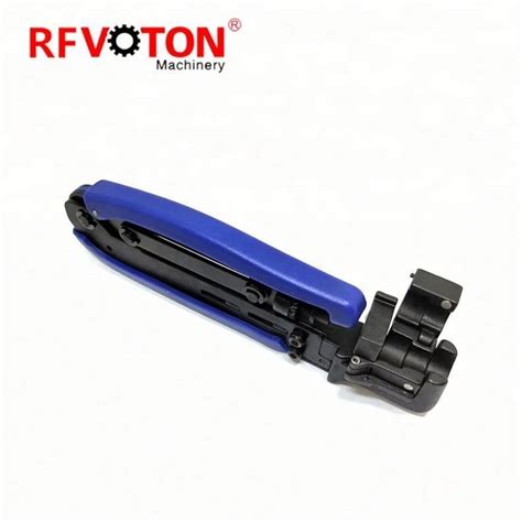 Catv Coaxial Cable Rg59 Rg6 Rg11 Crimp Tool Compression Plier F Bnc Rca Connector China Catv