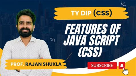 features of javascript msbte sem 5 css ty diploma youtube