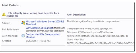 Monitoring A File Hash Using Scom Kevin Holmans Blog