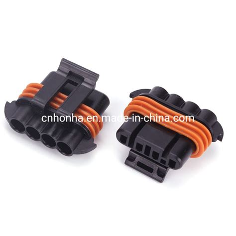 alternative delphi 4 pin male female delphi car auto connector 12186568