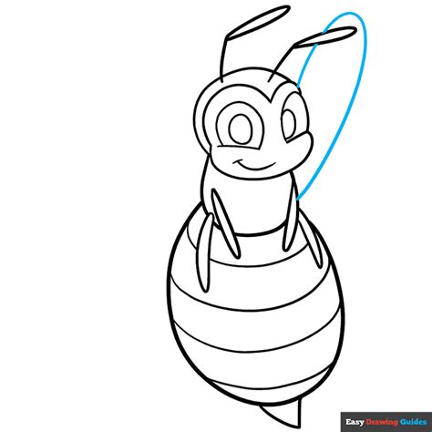 How To Draw A Simple Bee
