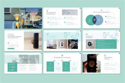 Smart Home System Powerpoint Templates