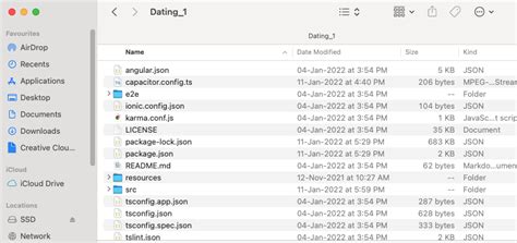 Folder Structure Initappz Documentation