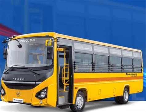 Diesel Force Traveller School Bus Seating Capacity 34 Seater At