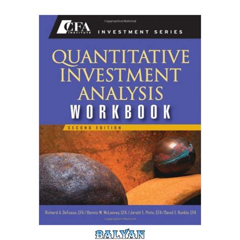 دانلود کتاب Quantitative Investment Analysis Workbook بلیان