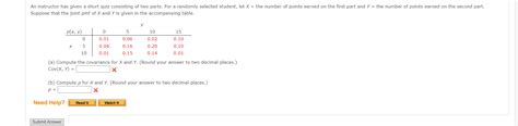 Solved Suppose That The Joint Pmf Of X And Y Is Given In The