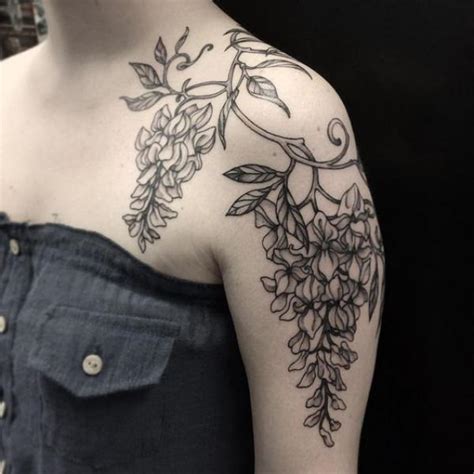 Wisteria Tattoo Ideas Designs And Meanings Sao Viet