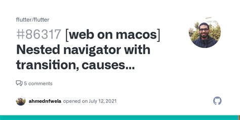 Web On Macos Nested Navigator With Transition Causes Unintended Drop Shadow · Issue 86317