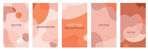 벡터는 소셜 미디어 이야기와 블로거에 대 한 텍스트 디자인 서식 파일에 대 한 복사 공간을 최소한의 트 렌 디 한 스타일에 추상 창조적 인 배경의 집합 소포에 대한 스톡